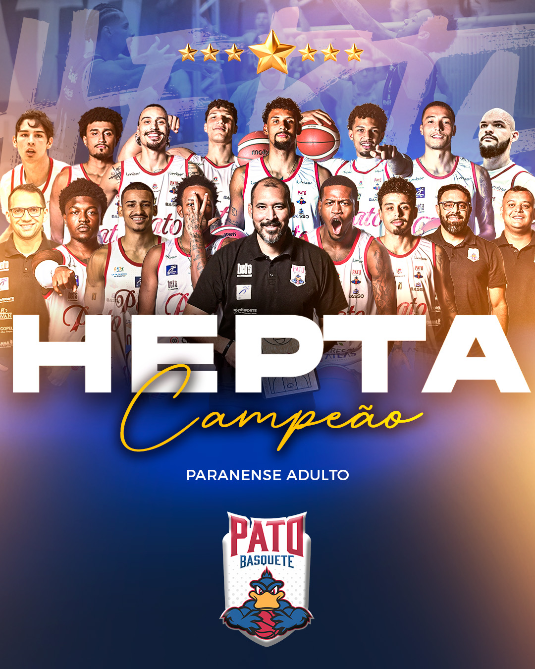 O Paraná é nosso! Somos Hepta Campeões! - Pato Basquete